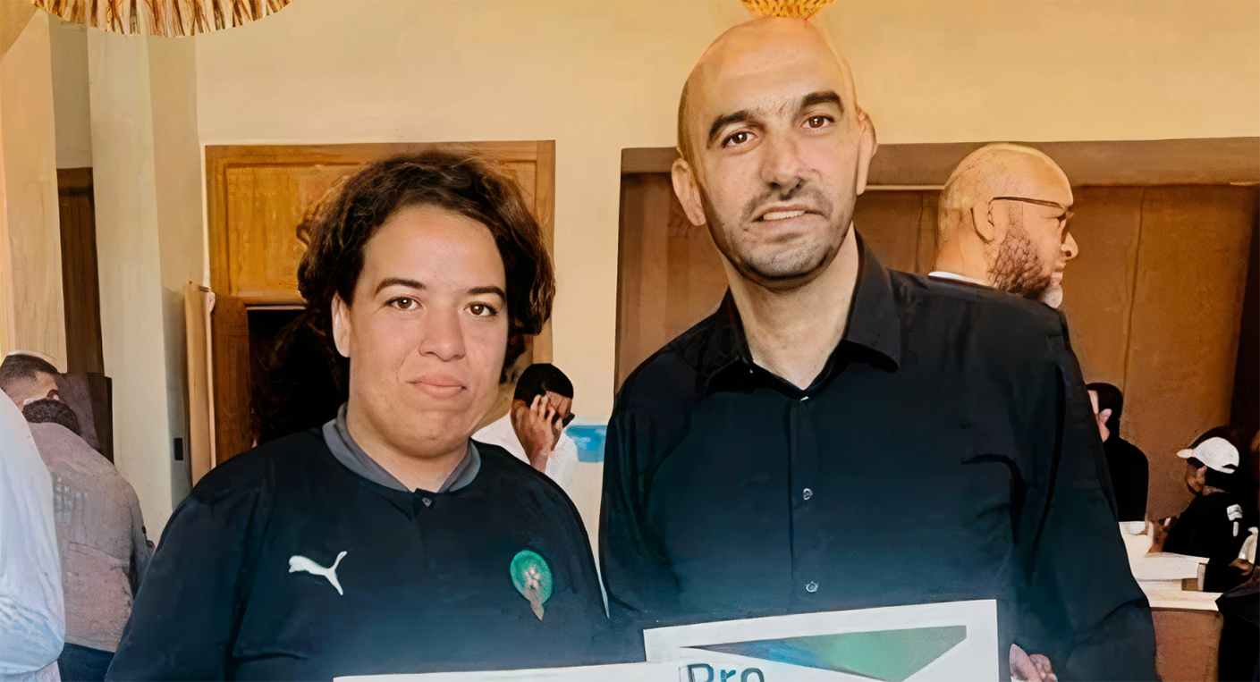 Hasnaa Doumi : première femme à entraîner une équipe masculine - Femmes ...