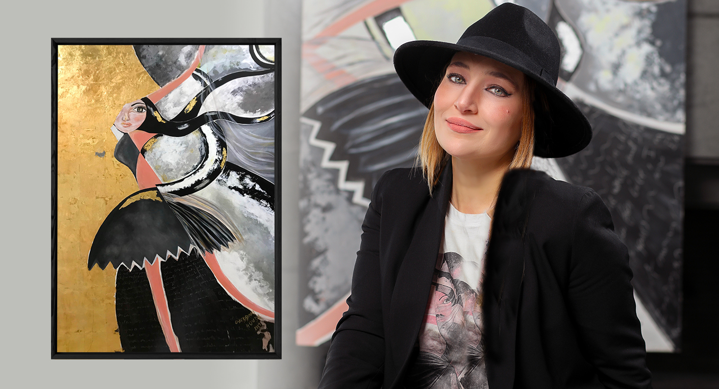 Houda Gueddari expose ses œuvres à Rabat - Femmes du Maroc