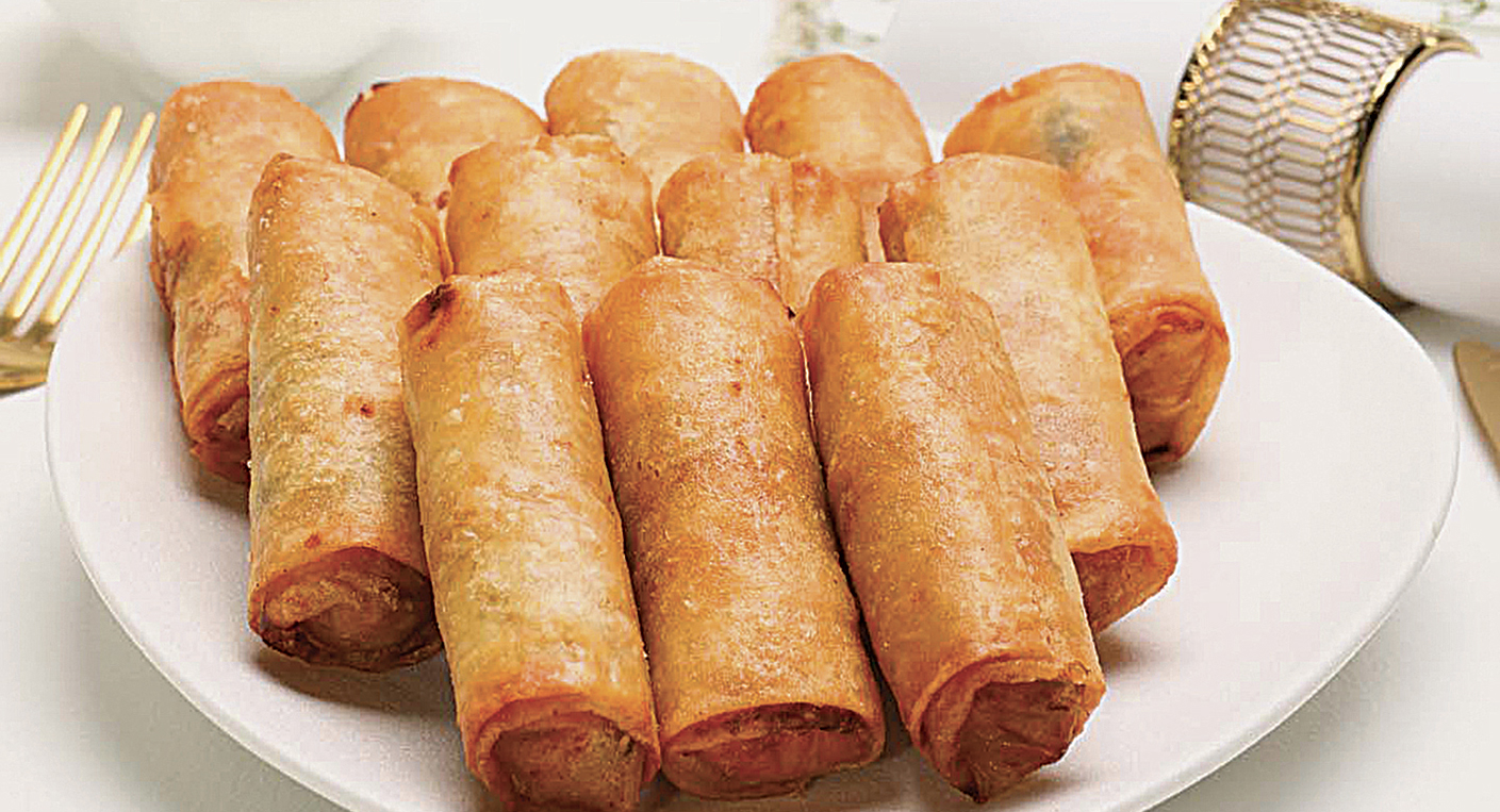 Nems aux crevettes et champignons - Femmes du Maroc