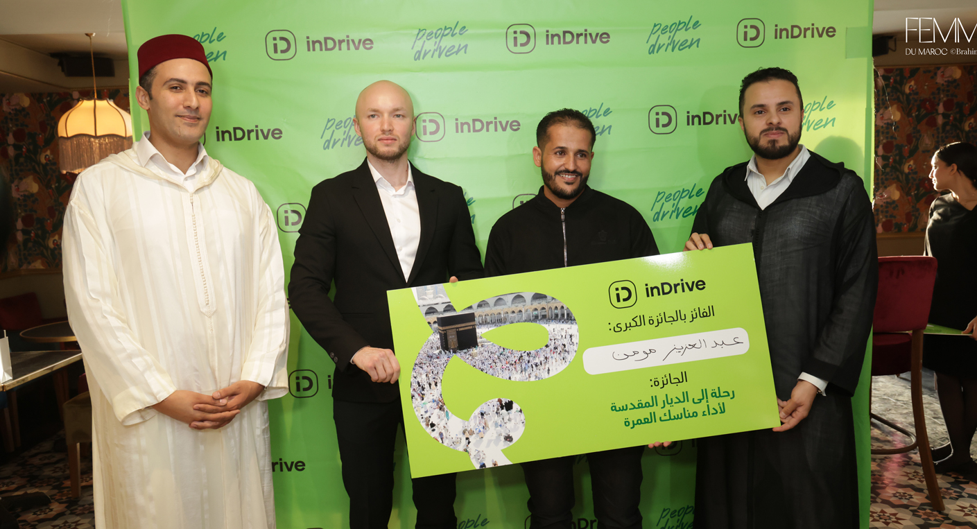 inDrive célèbre les gagnants du concours Umrah - Femmes du Maroc