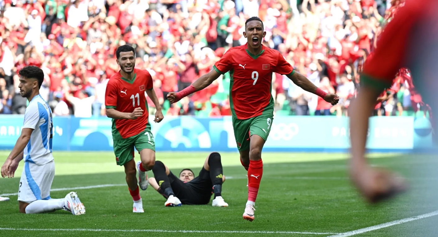 JO de Paris-Foot masculin: Le Maroc bat l’Argentine 2-1 - Femmes du Maroc