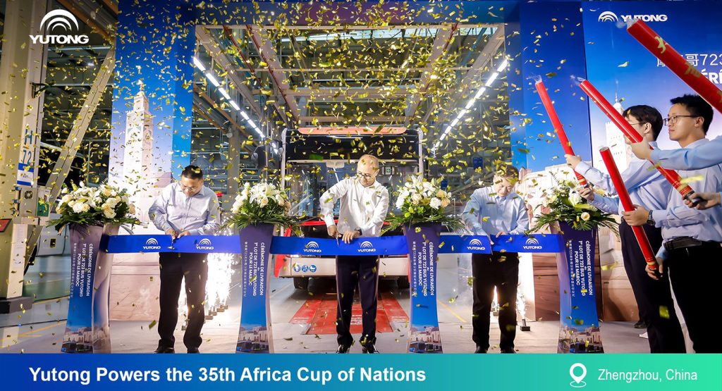 723 bus livrés au Maroc en vue de la CAN 2025 - Femmes du Maroc