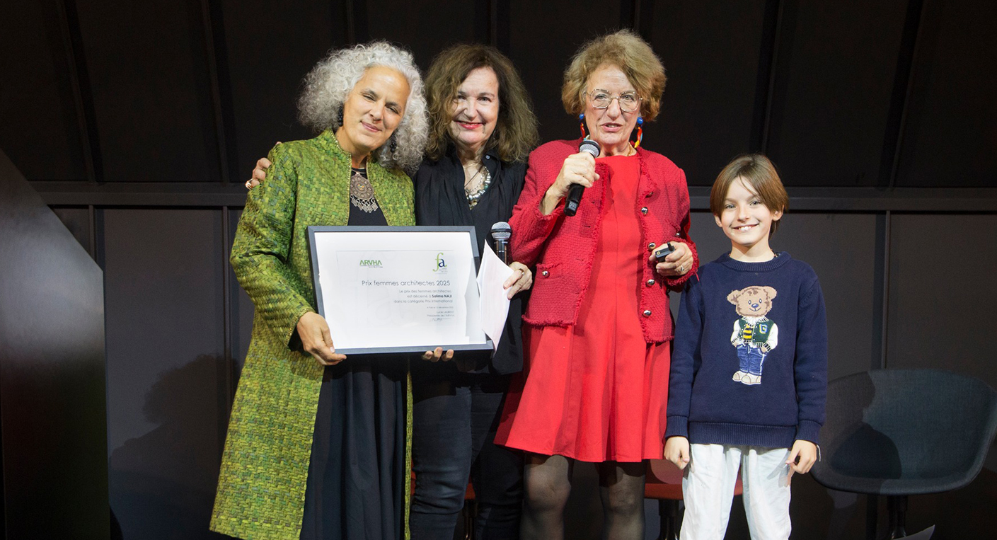Salima Naji remporte le Prix international des femmes architectes de l ...