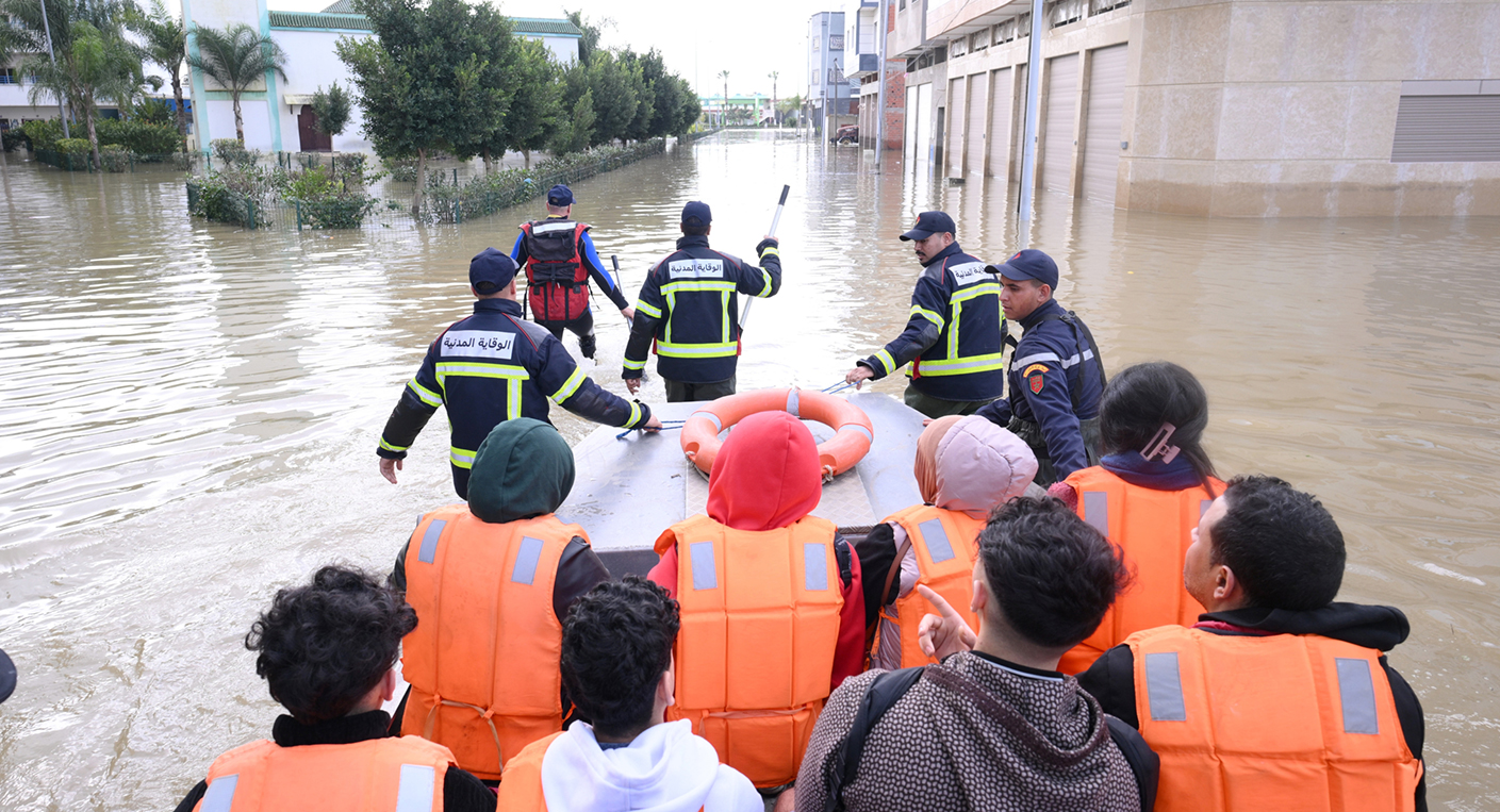 Ksar El Kébir : évacuations et hébergement d’urgence après les crues de l’oued Loukkos - Femmes ...
